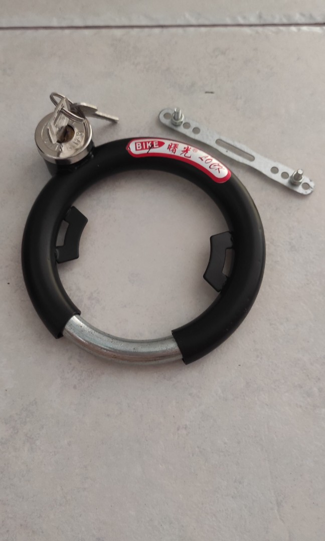 Bicycle wheel lock, Sports Equipment, Bicycles & Parts, Parts ...