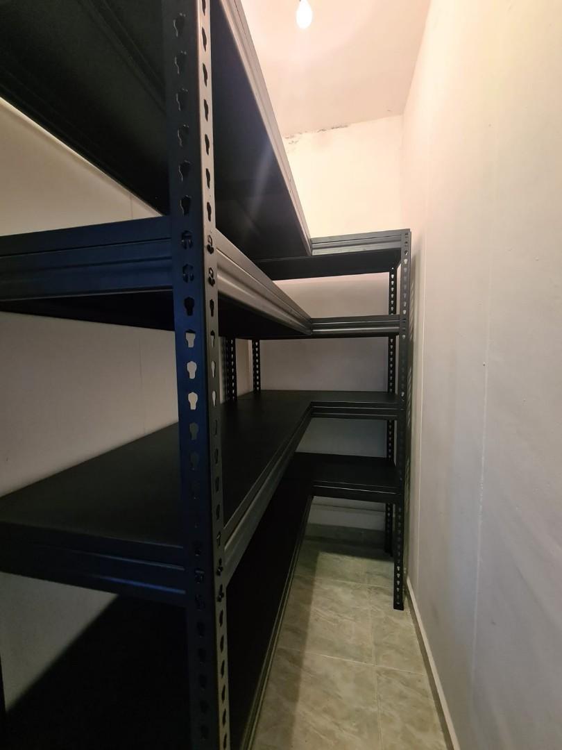 Boltless Metal Shelving Rack For BTO, Home Shelter, Bomb Shelter, HDB ...