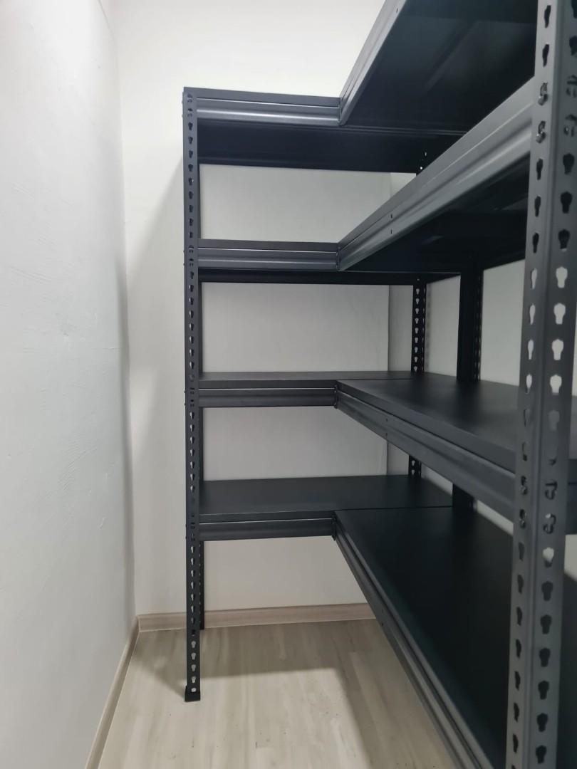 Boltless Metal Shelving Rack For BTO, Home Shelter, Bomb Shelter, HDB ...