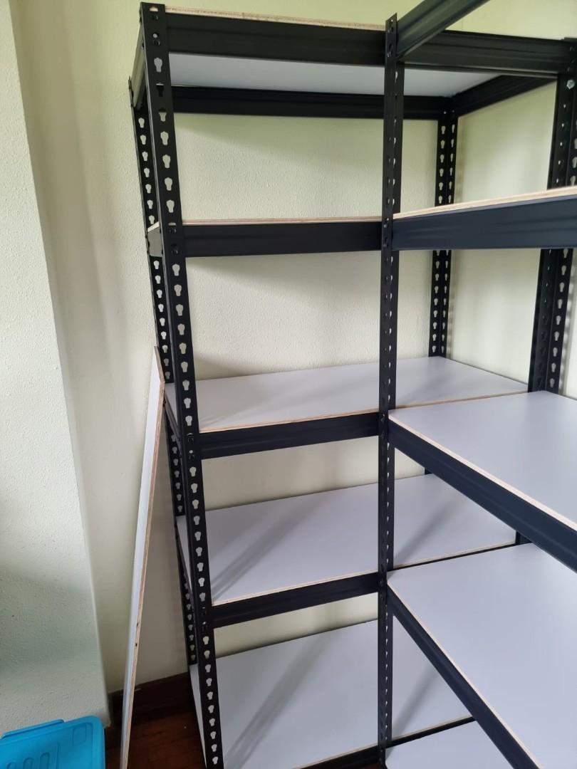 Boltless Metal Shelving Rack For BTO, Home Shelter, Bomb Shelter, HDB ...