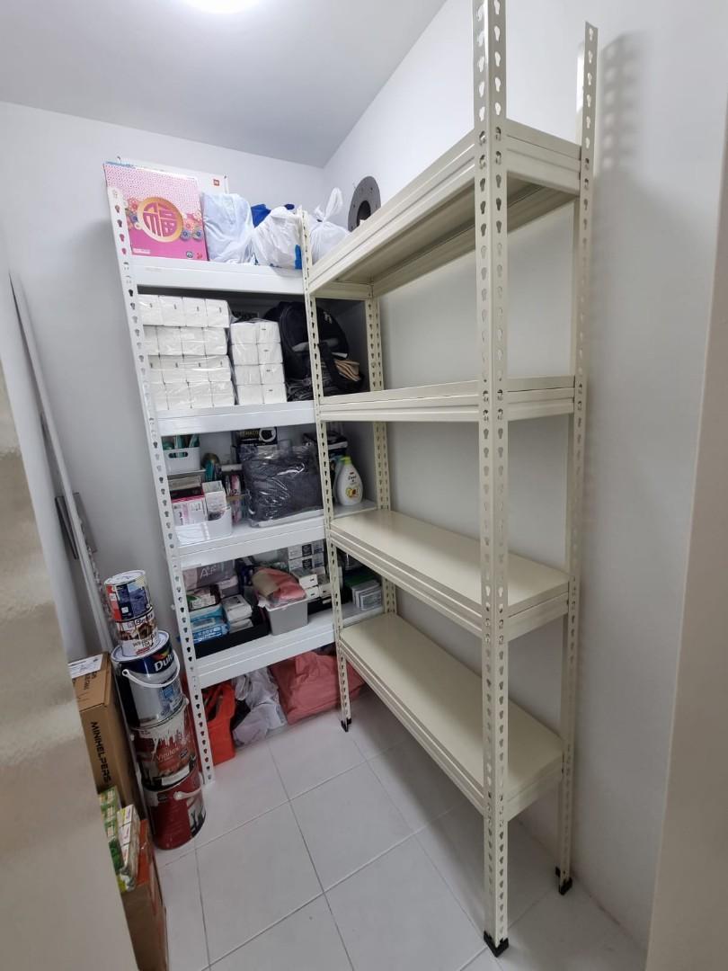 Boltless Metal Shelving Rack For BTO, Home Shelter, Bomb Shelter, HDB ...