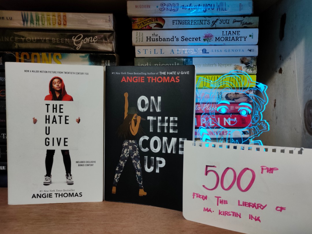 Bundle: The Hate U Give and On The Come Up by Angie Thomas (Preloved ...