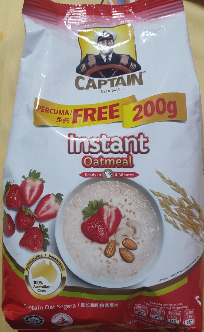 Captain Instant Oatmeal, Food & Drinks, Packaged & Instant Food on ...