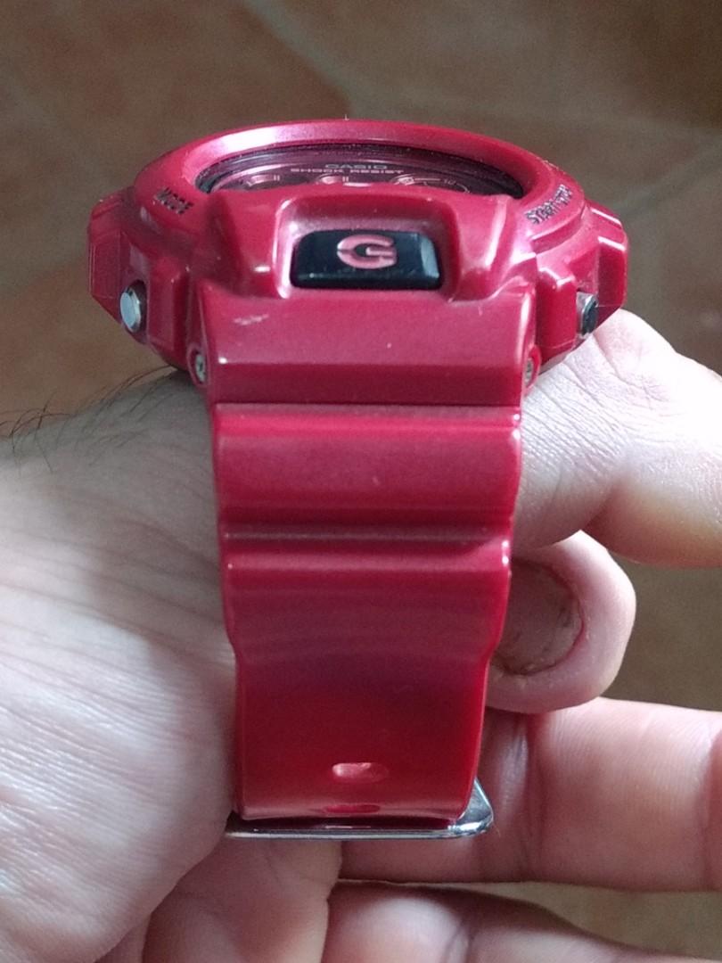 Casio Gshock dw6900 mf red, Men's Fashion, Watches & Accessories ...