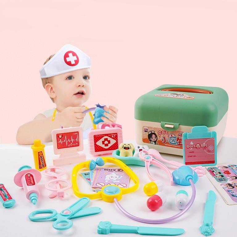 Children Pretend Toy Set - Doctor Kit Pretend Play Medical Set - Doctor ...