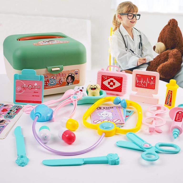 Children Pretend Toy Set - Doctor Kit Pretend Play Medical Set - Doctor ...