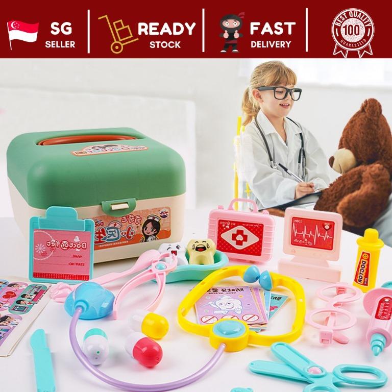Children Pretend Toy Set - Doctor Kit Pretend Play Medical Set - Doctor ...