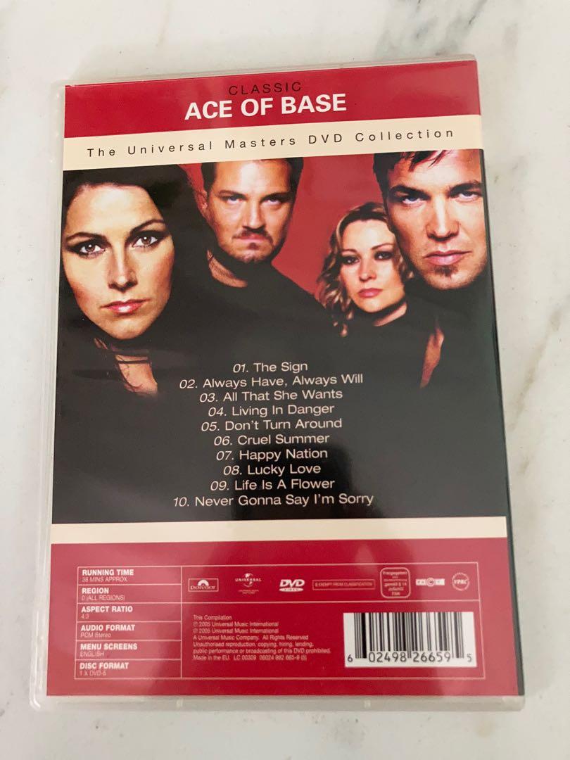 Classic Ace Of Base DVD Collection, 興趣及遊戲, 音樂、樂器 & 配件, 音樂與媒體 - CD 及 DVD ...
