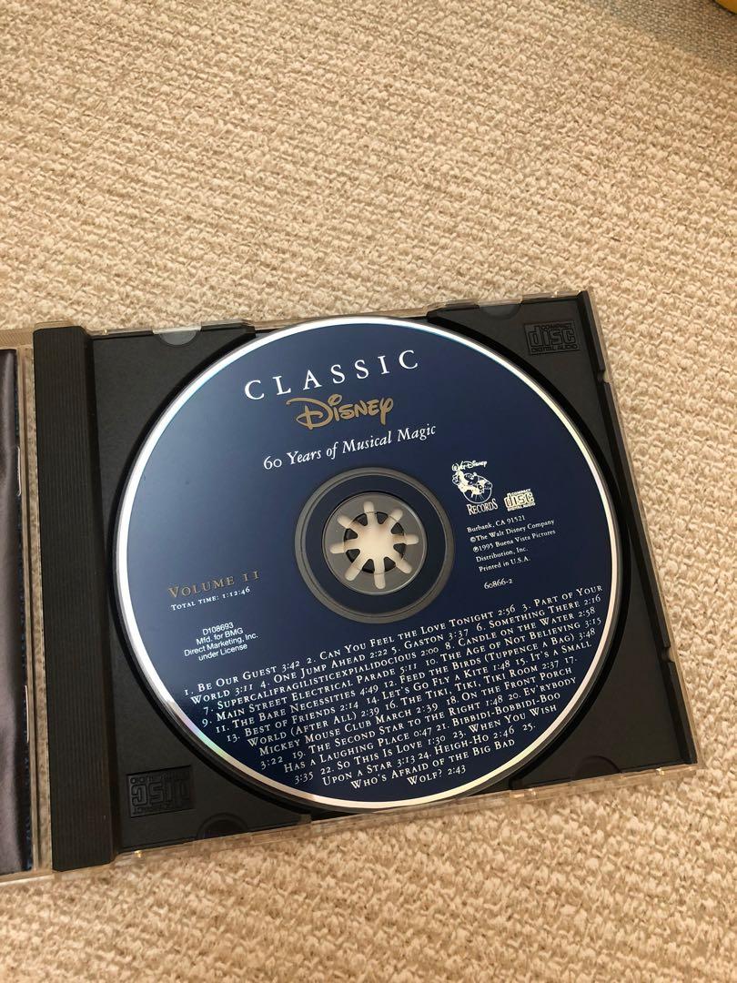 Classic Disney Volume II 60 years of musical magic, 興趣及遊戲, 音樂、樂器 & 配件 ...