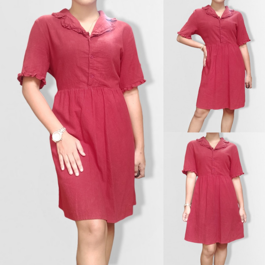 Collar Dress, Women's Fashion, Dresses & Sets, Dresses on Carousell