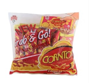 Corntos Snacks (Family Pack) Chilli Cheese (10x18g), Food & Drinks ...