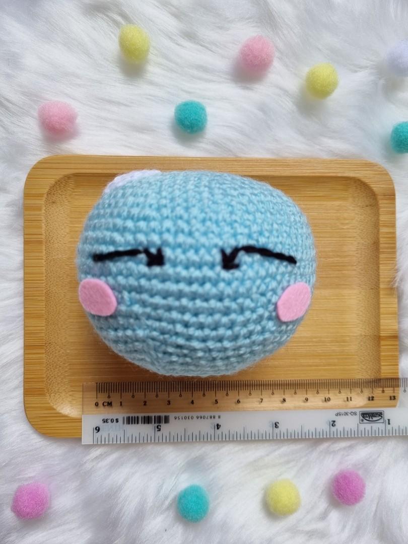 Crochet Rimuru Amigurumi Keychain, Hobbies & Toys, Stationery & Craft ...