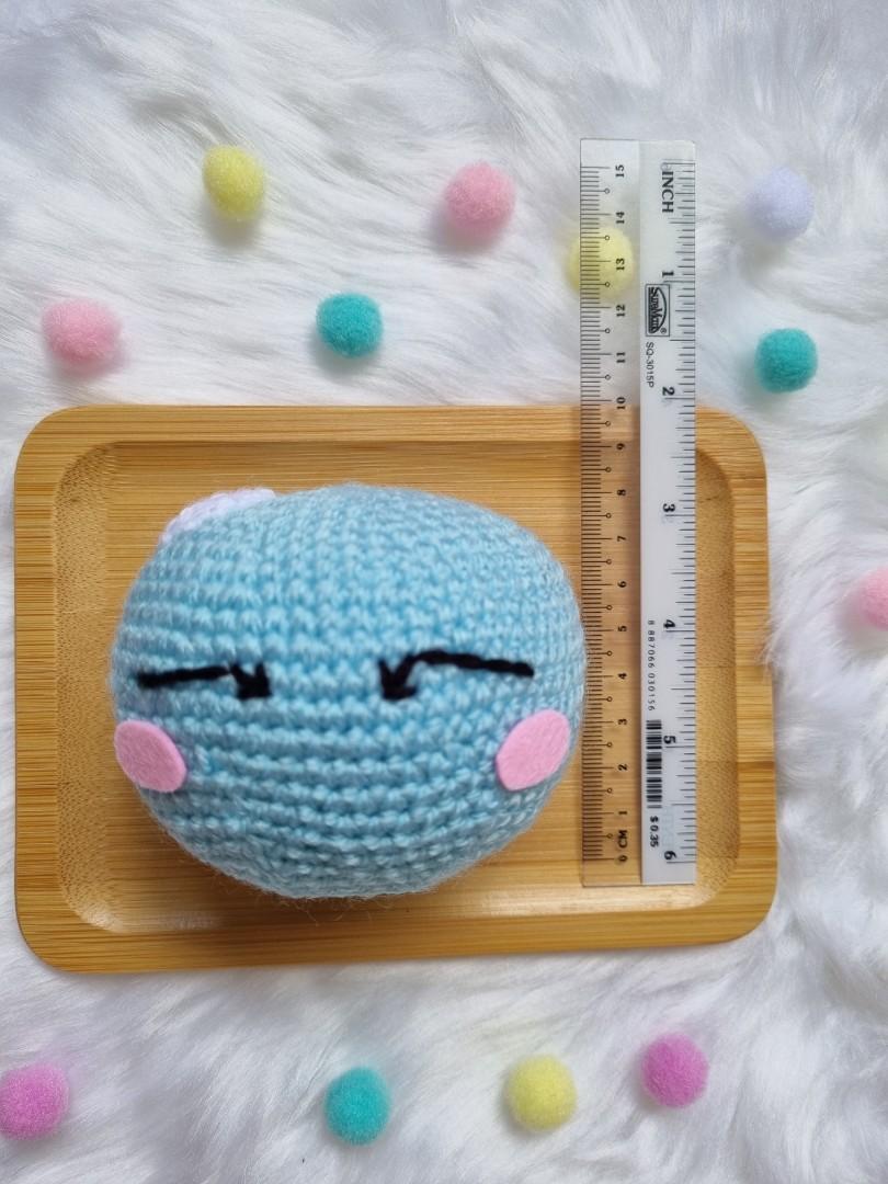 Crochet Rimuru Amigurumi Keychain, Hobbies & Toys, Stationery & Craft ...