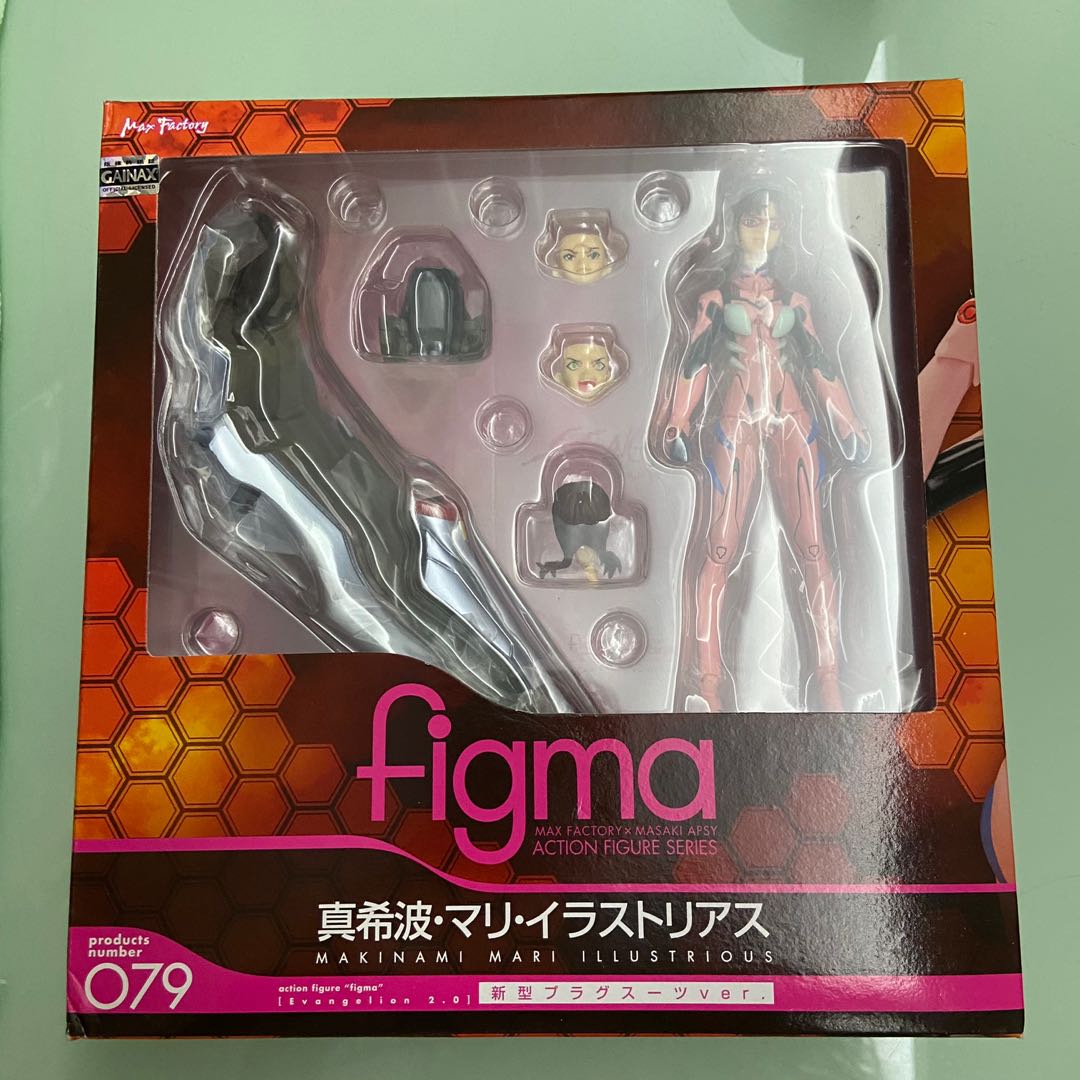Eva 真希波 Figma079, 興趣及遊戲, 玩具 & 遊戲類 - Carousell