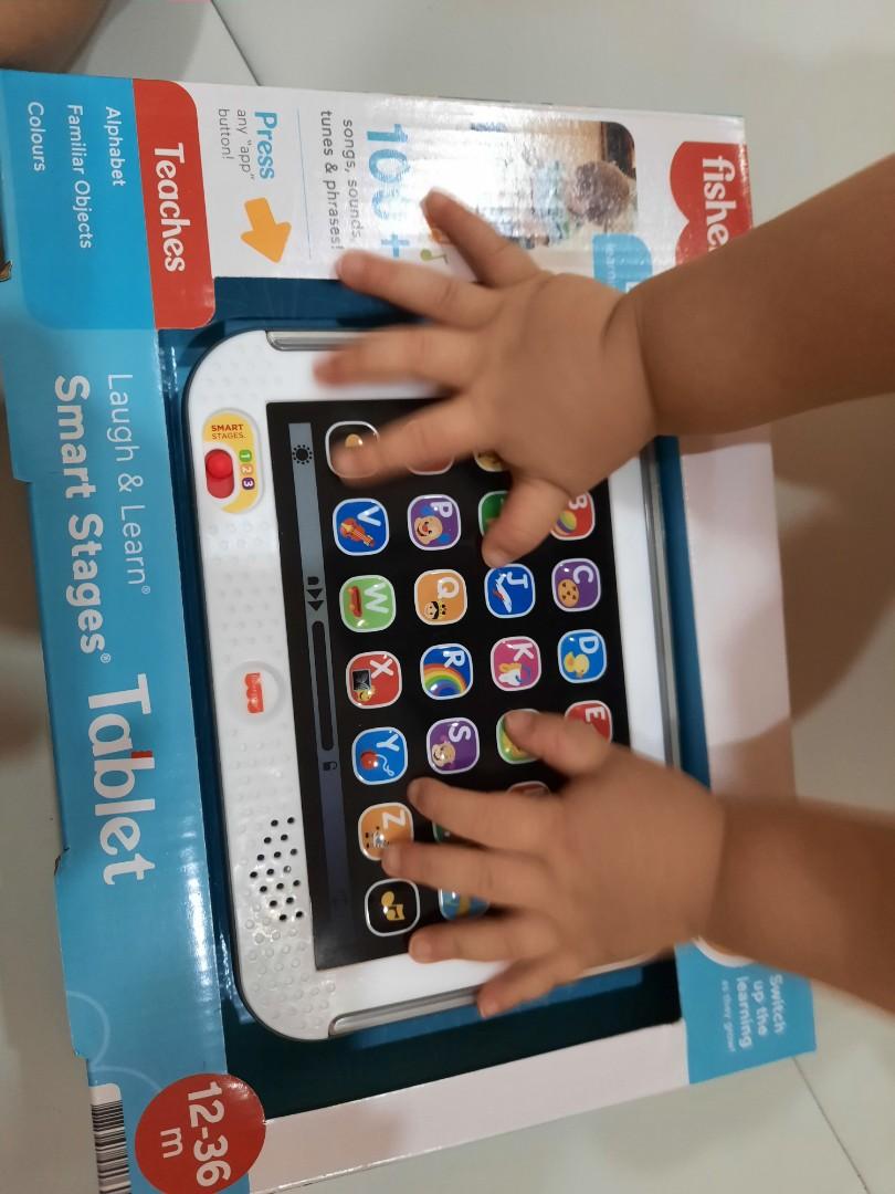 Fisher-Price Smart Tablet Toy, Babies & Kids, Infant Playtime on Carousell