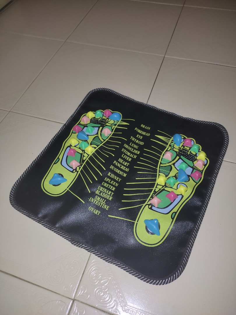 Foot Reflexology Accupressure Point Massage Steeping Pad, Health ...