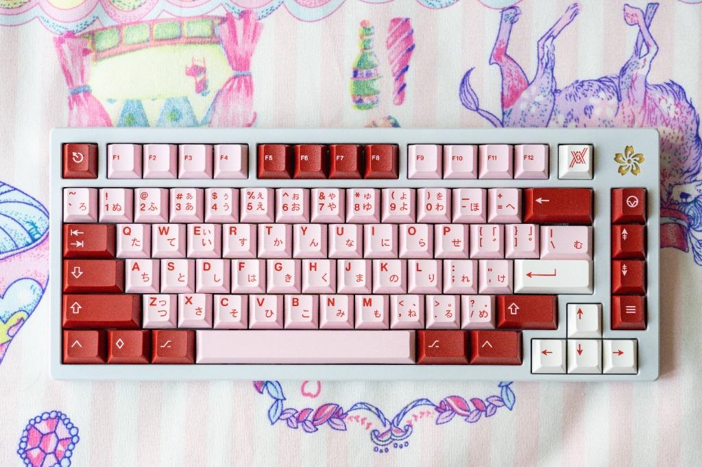 Fuji75/ Fuji 75 E-White 75% Custom Mechanical Keyboard Kit by CMM ...