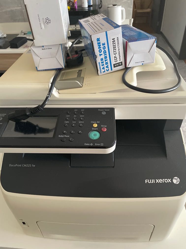 Fuji Xerox Docuprint CM225 fw, Computers & Tech, Printers, Scanners & Copiers on Carousell