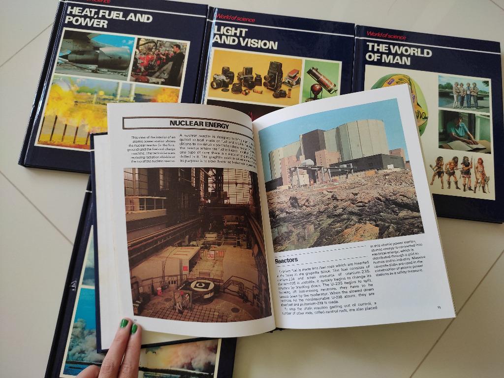 Full set of "World of Science" Encyclopedia Set, Hobbies & Toys, Books ...