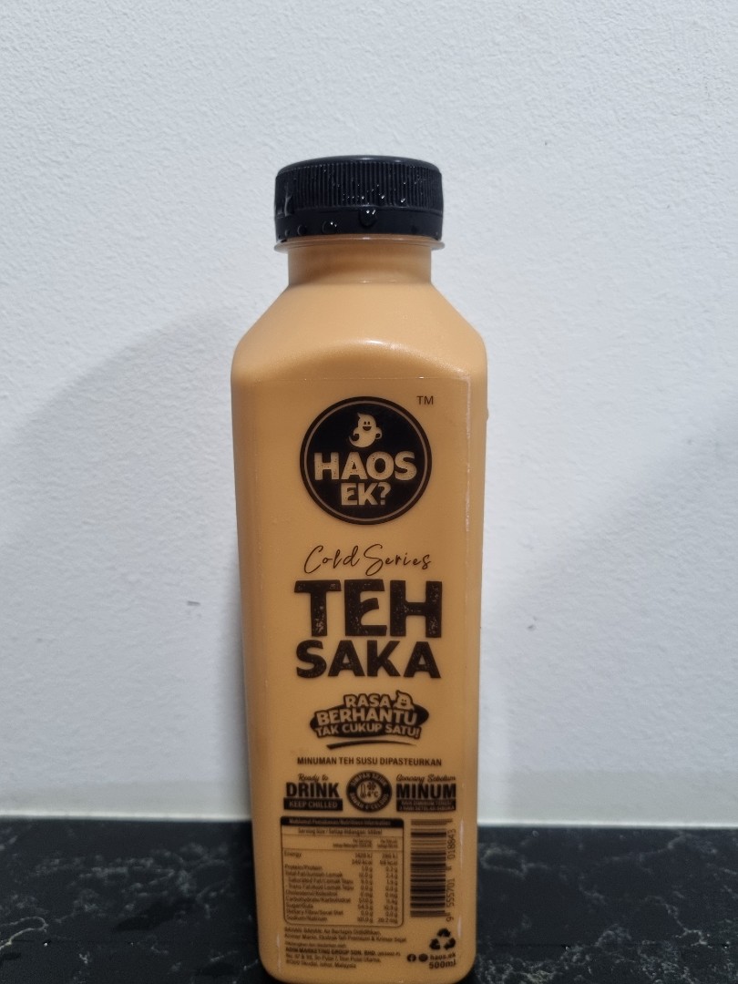 HAOS ek? Teh Saka, Food & Drinks, Beverages on Carousell