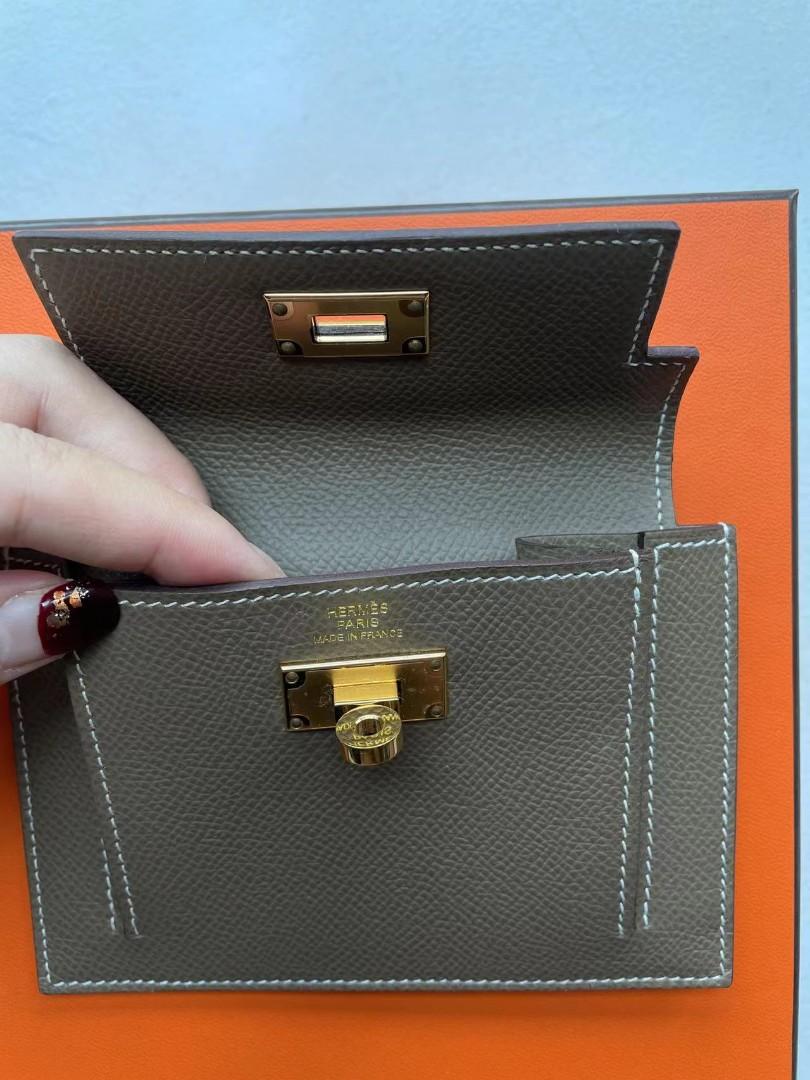 Hermes Kelly Pocket Compact Wallet, Women's Fashion, Bags & Wallets ...