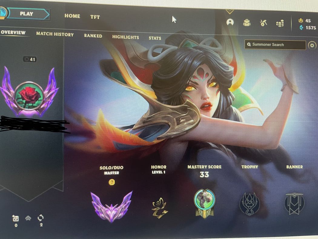 High Mmr Masters League Of Legends Account, Video Gaming, Gaming ...
