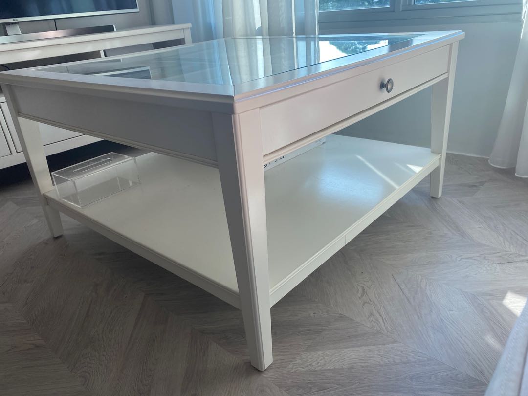 IKEA Hemnes Coffee table, Furniture & Home Living, Furniture, Tables ...