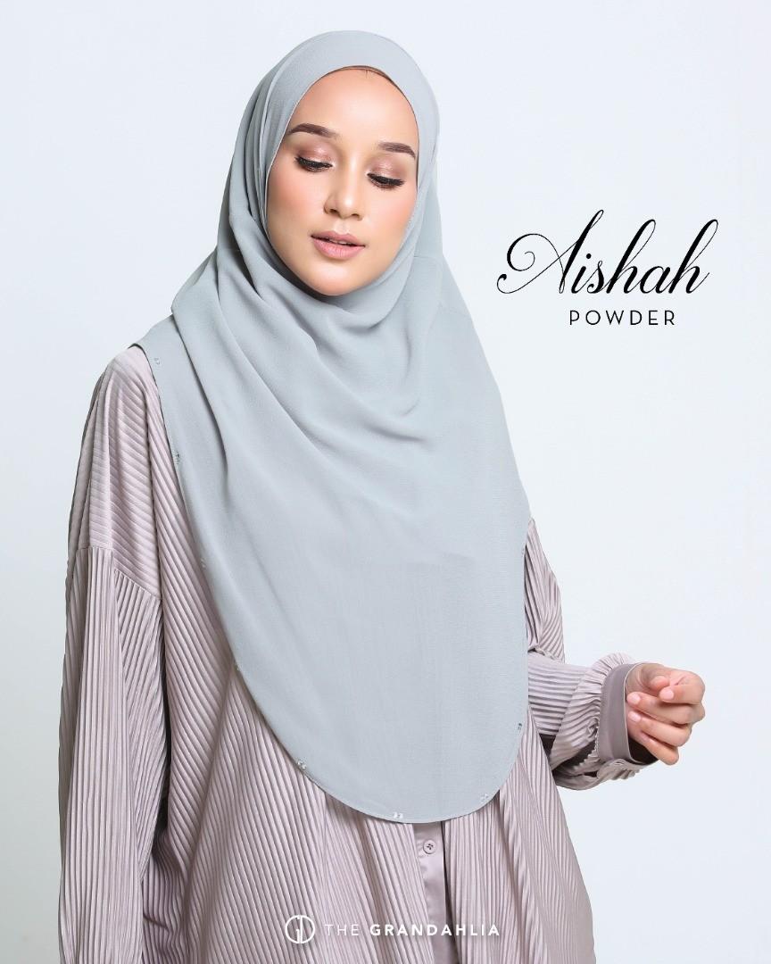 Instant Aishah Hijab by The Grandahlia, Women's Fashion, Muslimah ...