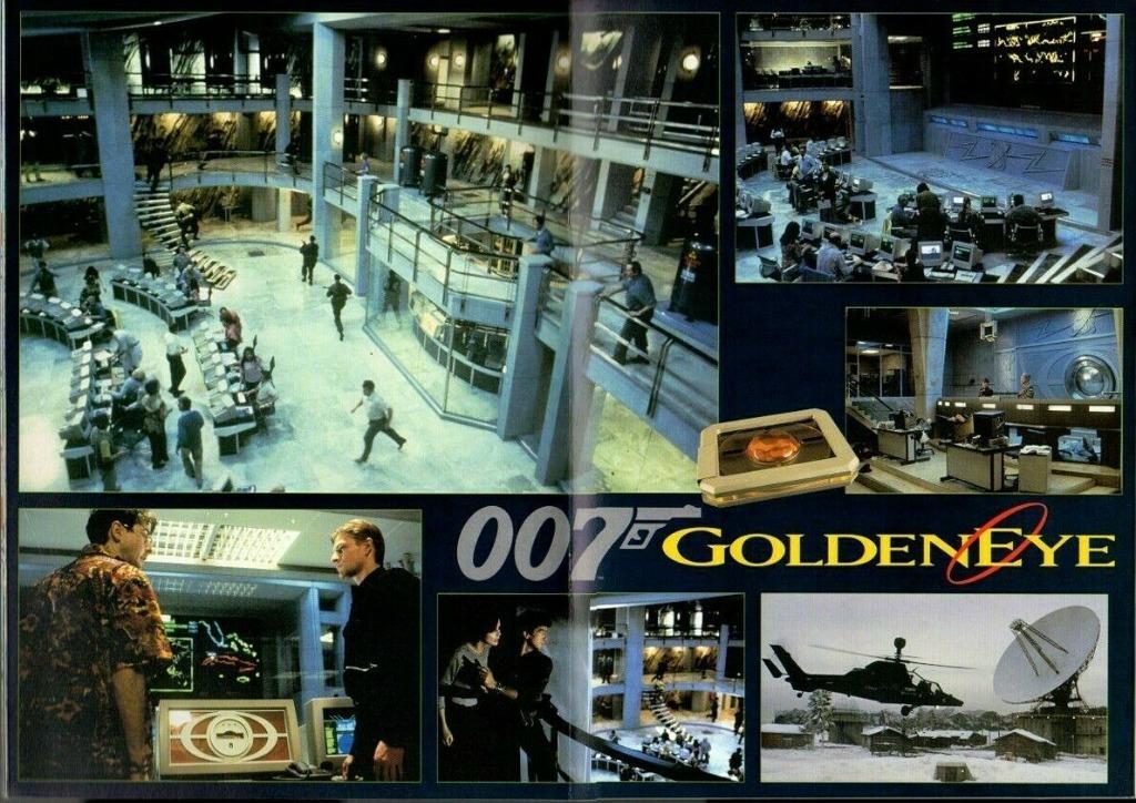 JAMES BOND 007: GOLDENEYE (1995) MOVIE PROGRAM BOOK (JAPANESE), Hobbies ...