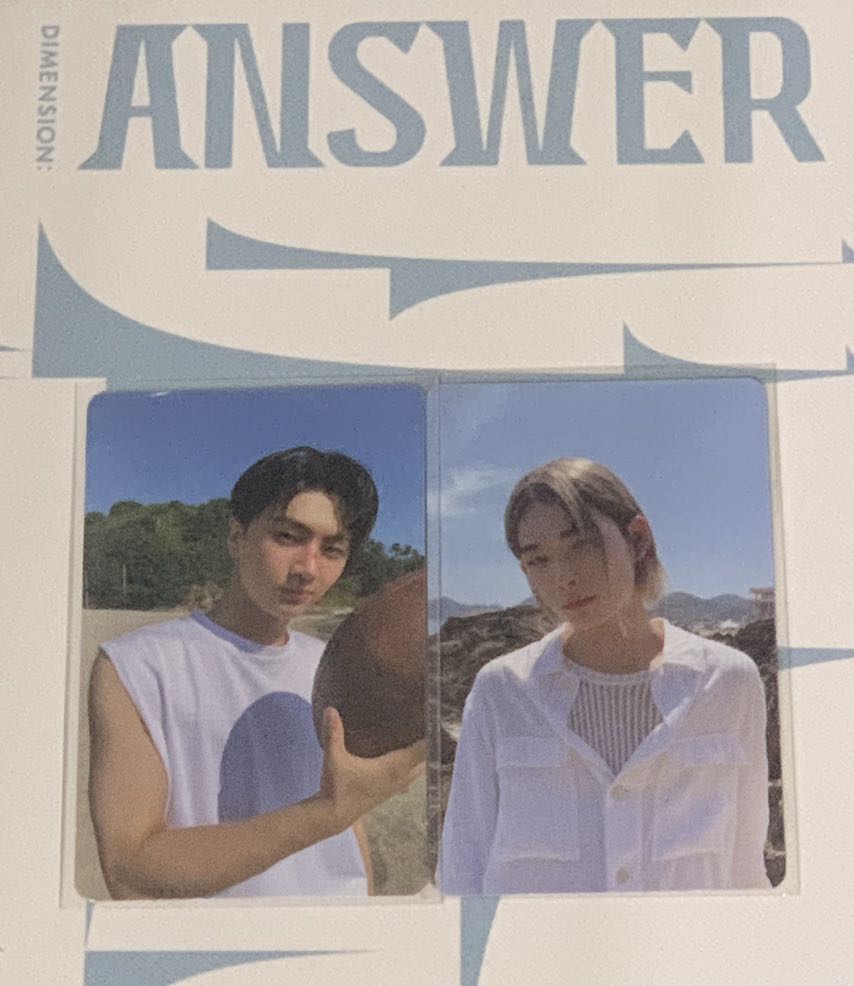 Jay braso set dimension dilemma odysseus pc photocard with album holo ...