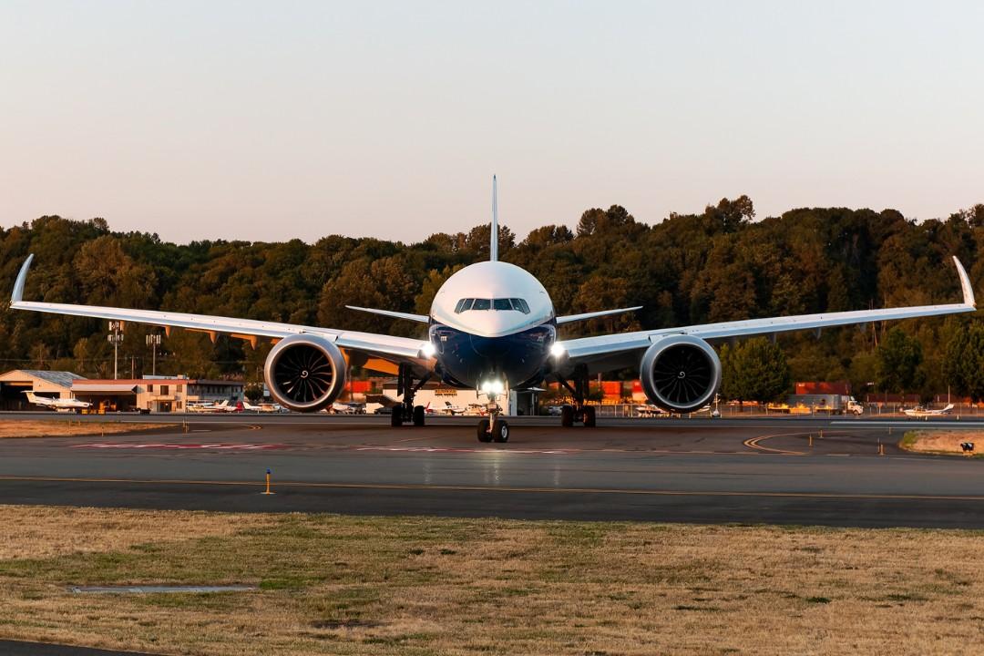 JC Wings 1:200 波音原廠第一架 Boeing 777-9X Folded Winglets N779XW 159pcs With ...