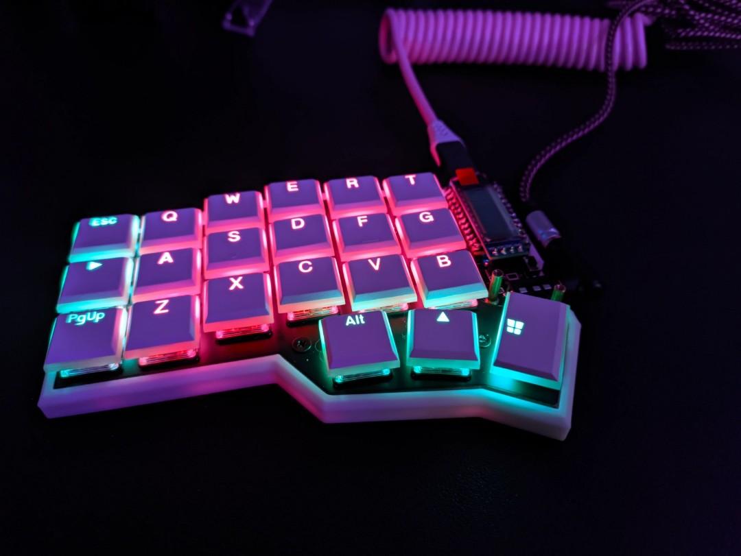 Kailh 104 Low Profile Keycaps - Fits 1350(Choc) Switches, Computers ...