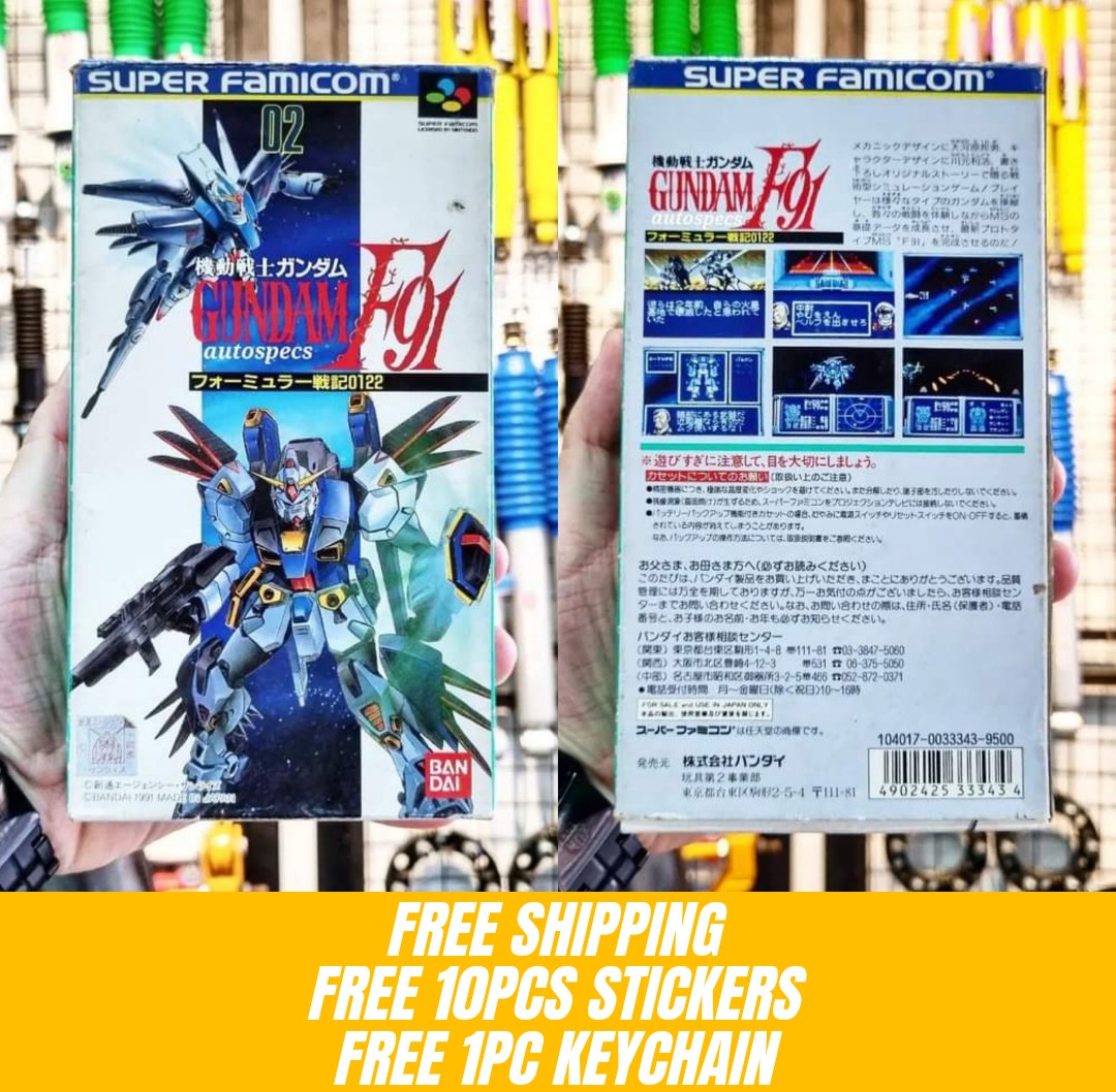Kidou Senshi Gundam F91 - Formula Senki 0122, Video Gaming, Video Games ...
