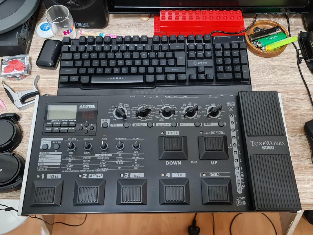 KORG AX3000G Guitar Multi effects Board, Hobbies & Toys, Music & Media ...