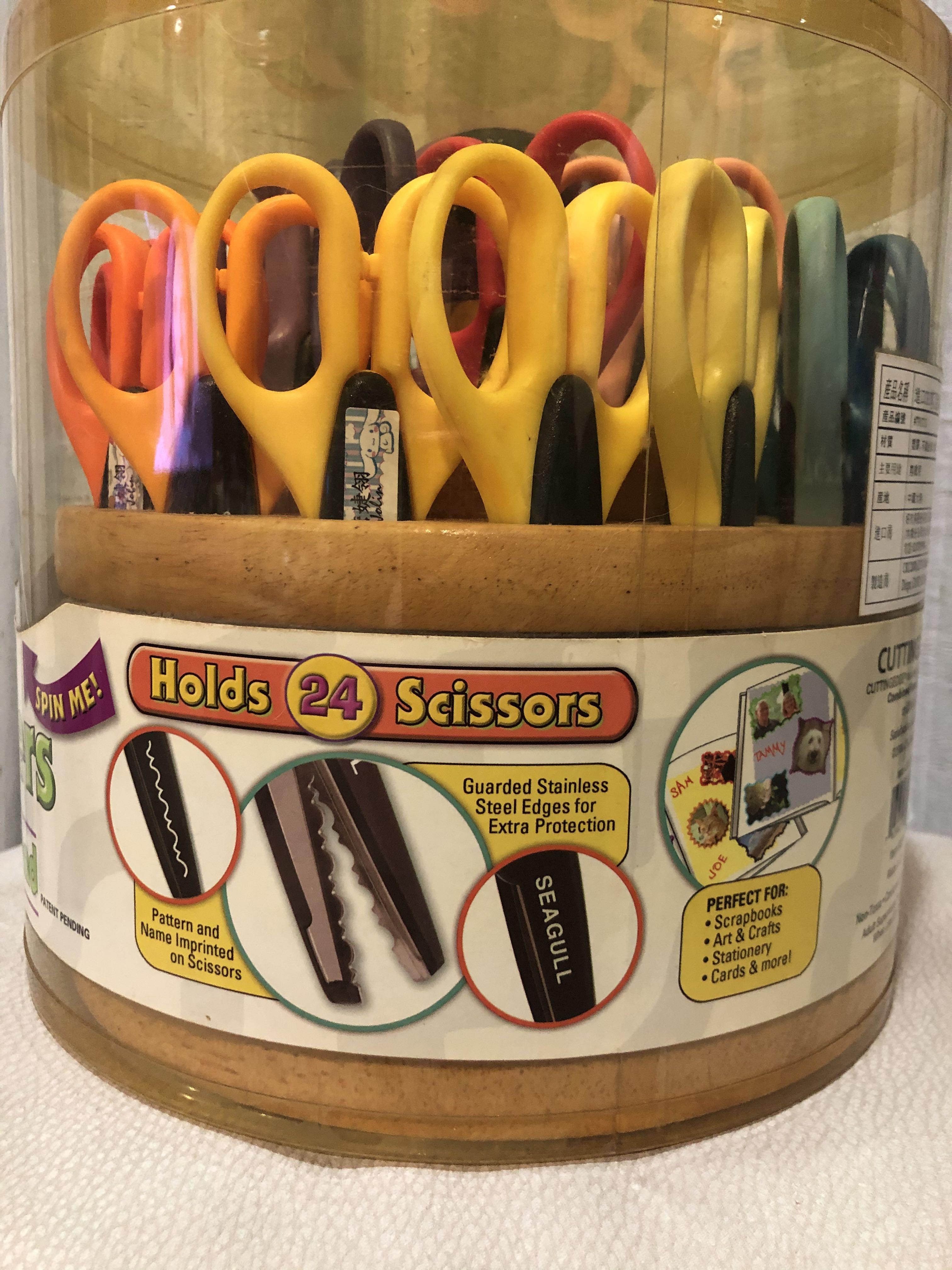 Kraft Edgers Scissors set 造型鋸齒剪刀（24入）, 書籍、休閒與玩具, 文具、藝術、手工藝, 節慶、派對用品在旋轉拍賣