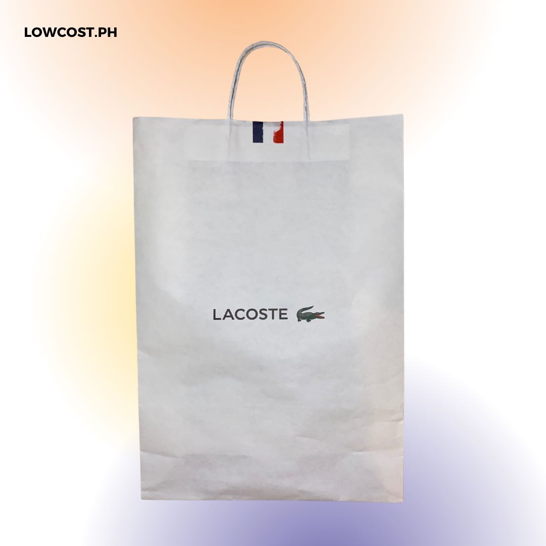 Lacoste Medium Paper Bag, Women's Fashion, Bags & Wallets, Tote Bags on ...