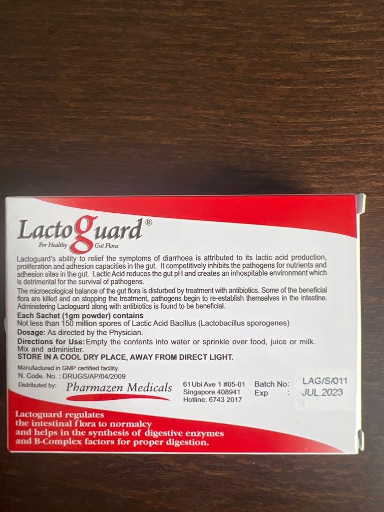 Lactoguard Probiotic, Health & Nutrition, Medical Supplies & Tools on ...