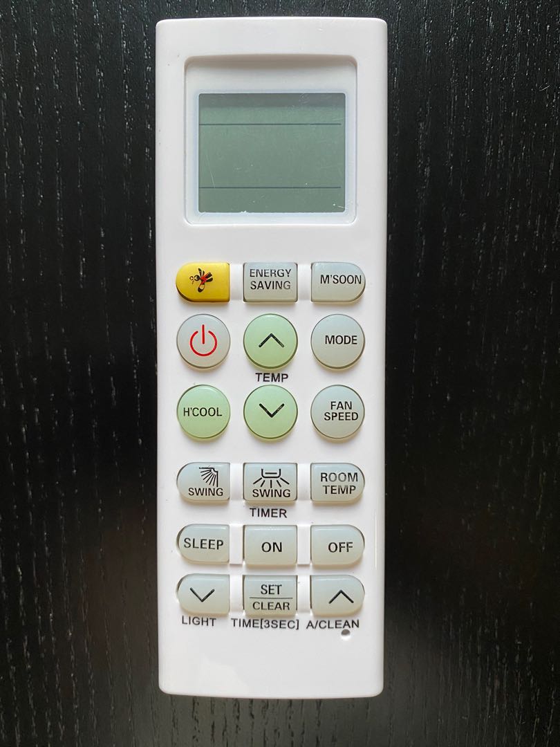 LG Aircon Remote Control, TV & Home Appliances, Air Conditioners ...