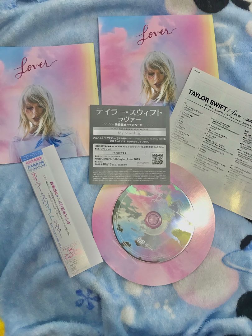 Lover Japan Edition, Hobbies & Toys, Music & Media, CDs & DVDs on Carousell