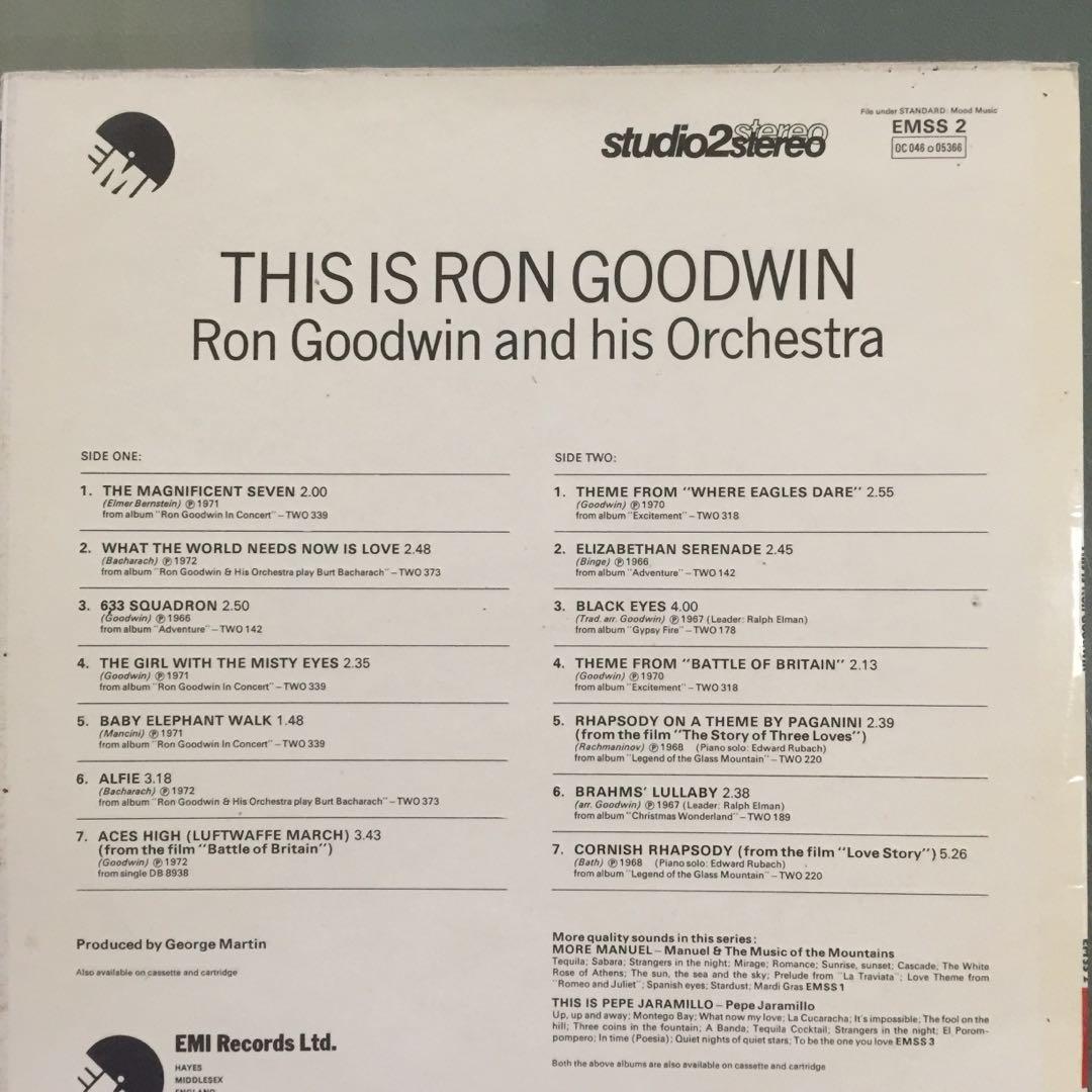 Lp - This is Ron Goodwin, Hobbies & Toys, Music & Media, Vinyls on ...