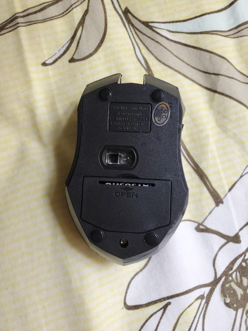 MAX 2.4 GHZ Wireless Optical Mouse, 電腦＆科技, 電腦周邊及配件, 電腦滑鼠及相關產品 - Carousell