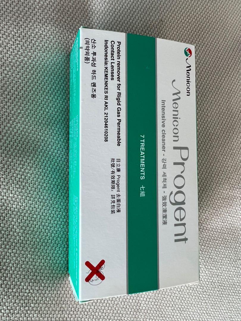 Menicon Progent intensive cleaner (exp 28-6-2023), Beauty & Personal ...