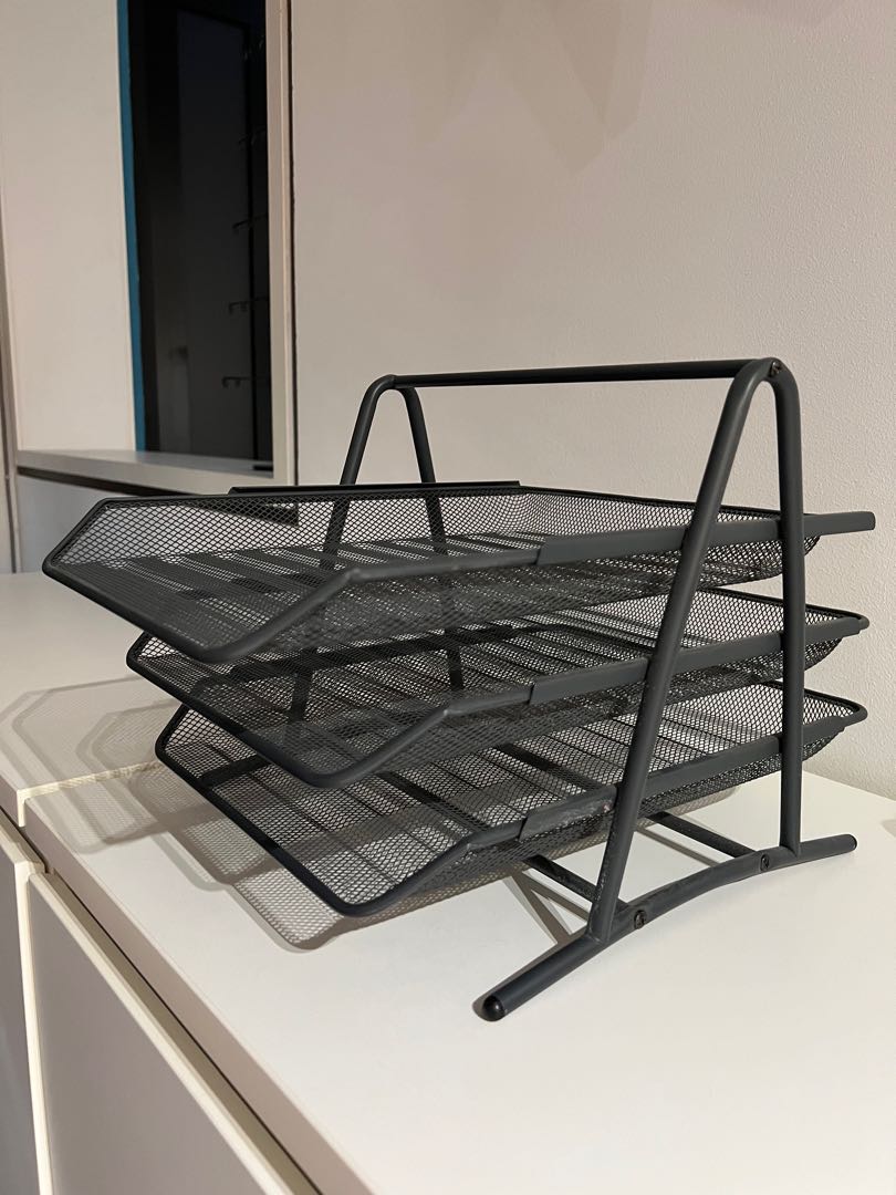 Metal Multi layer File holder - fits A4 size documents and books ...