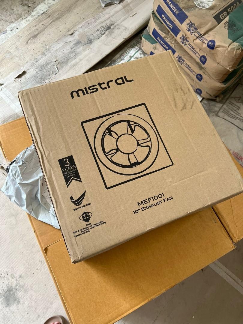 Mistral Exhaust Fan 10" (brand new), Furniture & Home Living, Bathroom ...