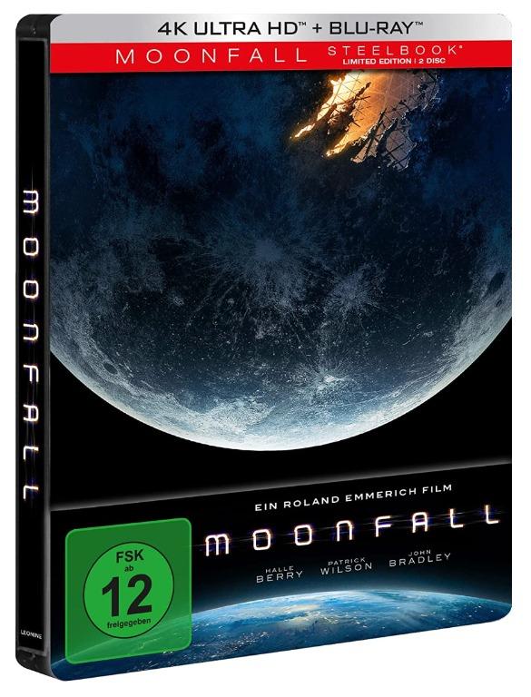 Moonfall《月球隕落》 (2022) Steelbook 4k UHD 藍光 Bluray 鐵盒, 興趣及遊戲, 音樂、樂器 & 配件 ...