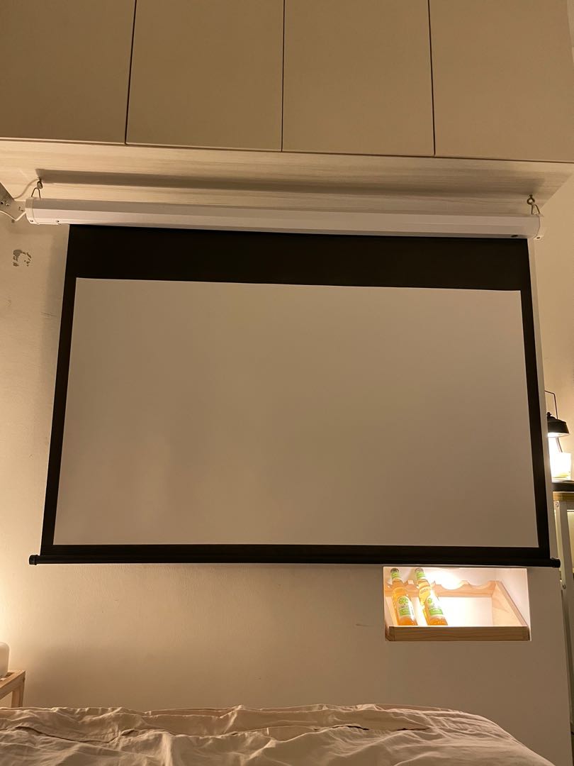Motorised Projector Screen, TV & Home Appliances, TV & Entertainment ...