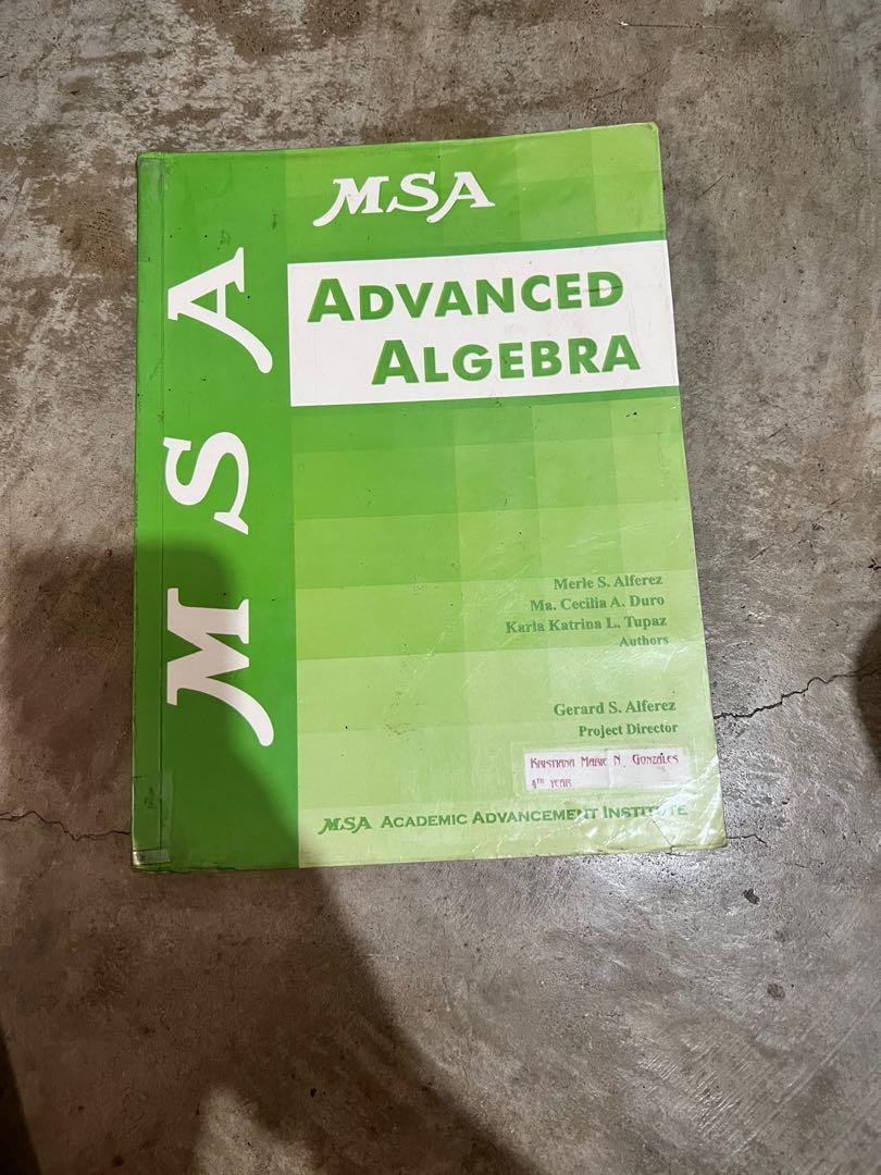 MSA Math Textbook Collection, Hobbies & Toys, Books & Magazines ...