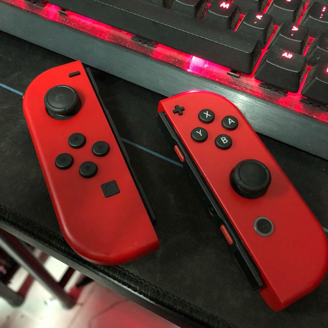 Nintendo Switch Joycon (Red) Used, Video Gaming, Gaming Accessories ...