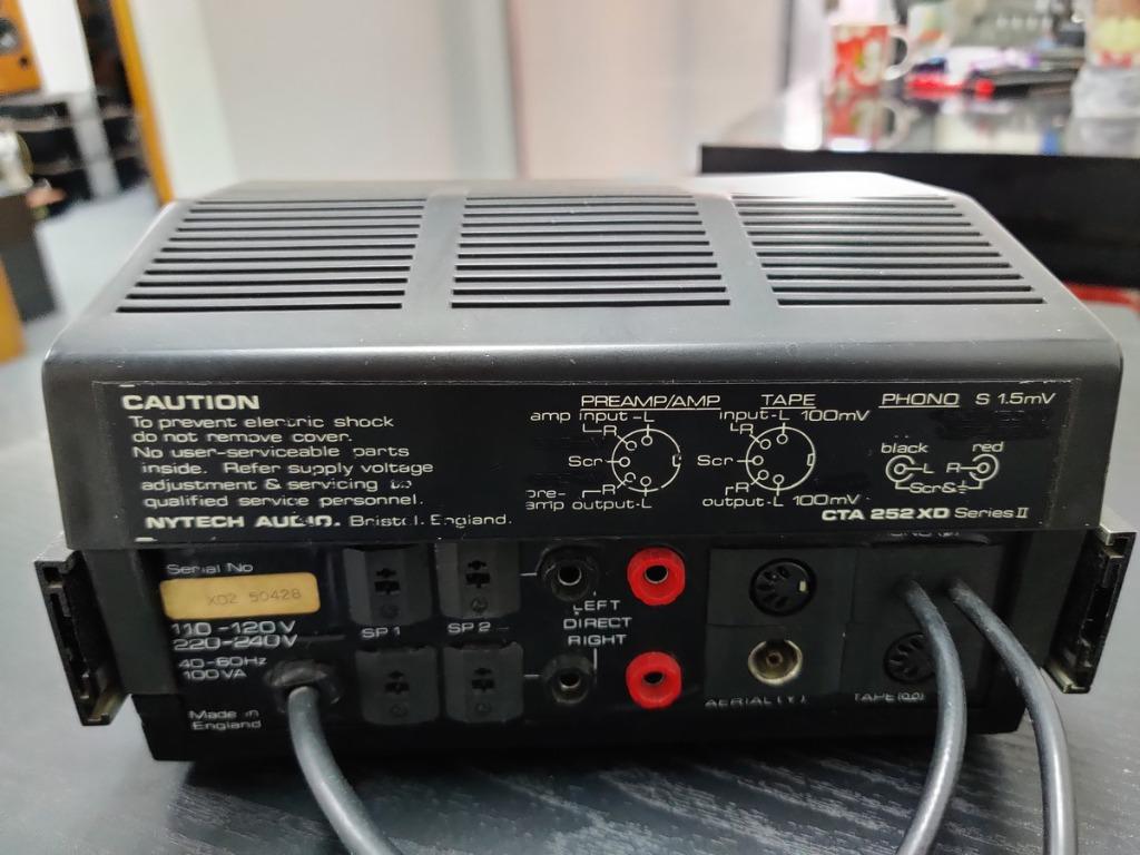Nytech CTA-252 XD Rare Vintage Tuner Amplifier, Audio, Soundbars, Speakers & Amplifiers on Carousell