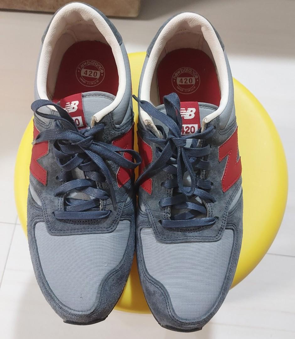 Old school New Balance 420, Men's Fashion, Footwear, Sneakers on Carousell
